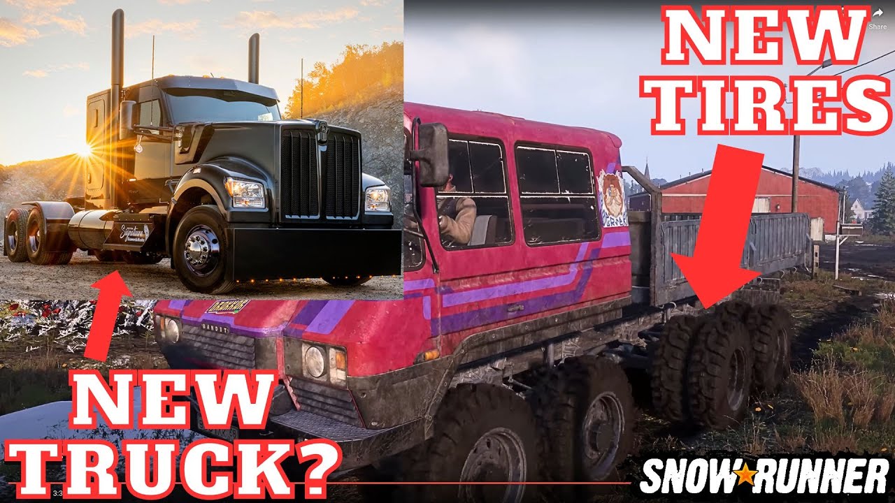 Sneak Peak/Leak New Rims And Tires Coming To Snowrunner Along With A ...
