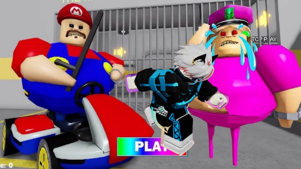 KART BARRY'S IN PRISON RUN OBBY! GAMEPLAY ROBLOX - YouTube