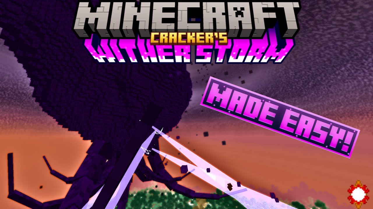 Minecraft Easy Wither Storm Guide | Minecraft How to Kill the Wither Storm - YouTube