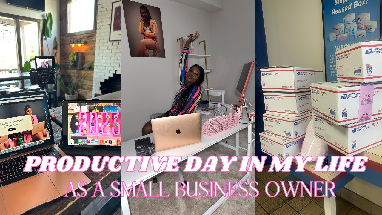 Productive Day In My Life As A Small Business Owner| Packaging Orders ...