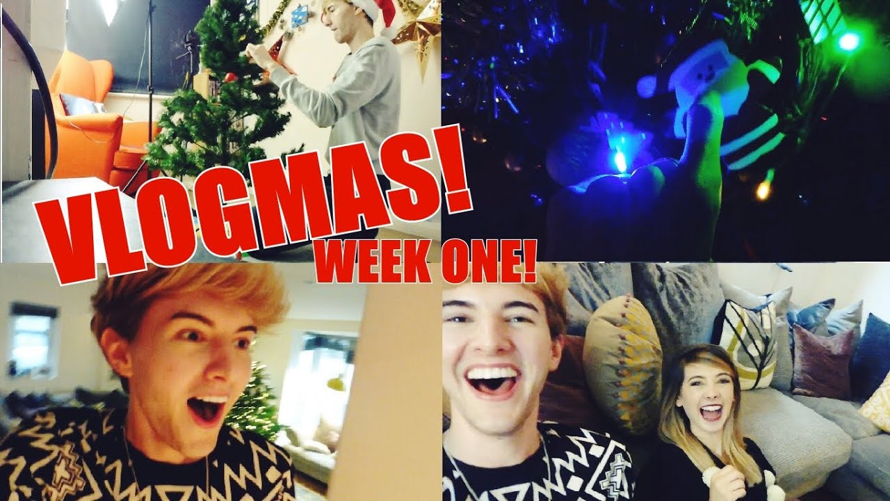 DECORATIONS & FUN DAY WITH ZOE - VLOGMAS WEEK 1 || MARK FERRIS - YouTube