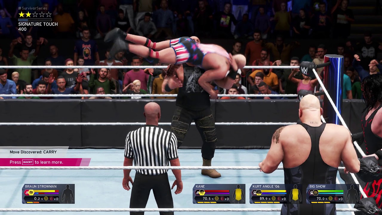 1 VS 3 HANDICAP MATCH WWE 2K20 - YouTube