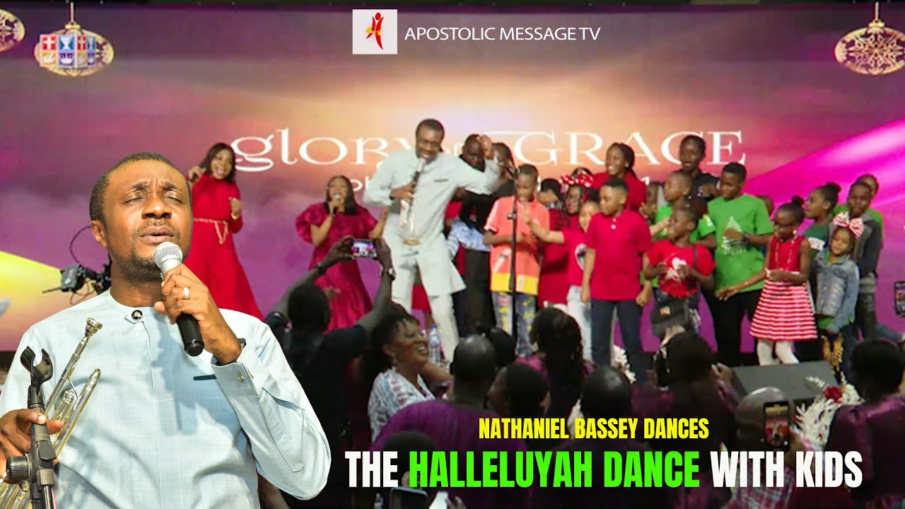 WATCH NATHANIEL BASSEY DANCE THE HALLELUYAH DANCE WITH KIDS AT A ...