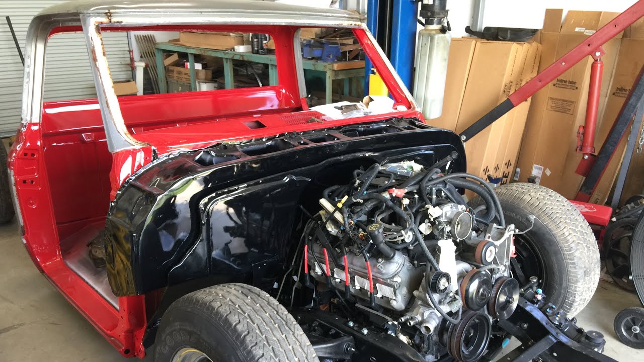 C10 cab rust repair - YouTube