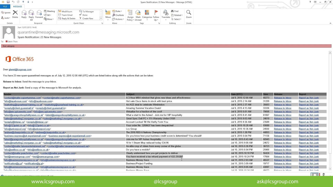 Microsoft EOP Tutorial | LCS Group - YouTube