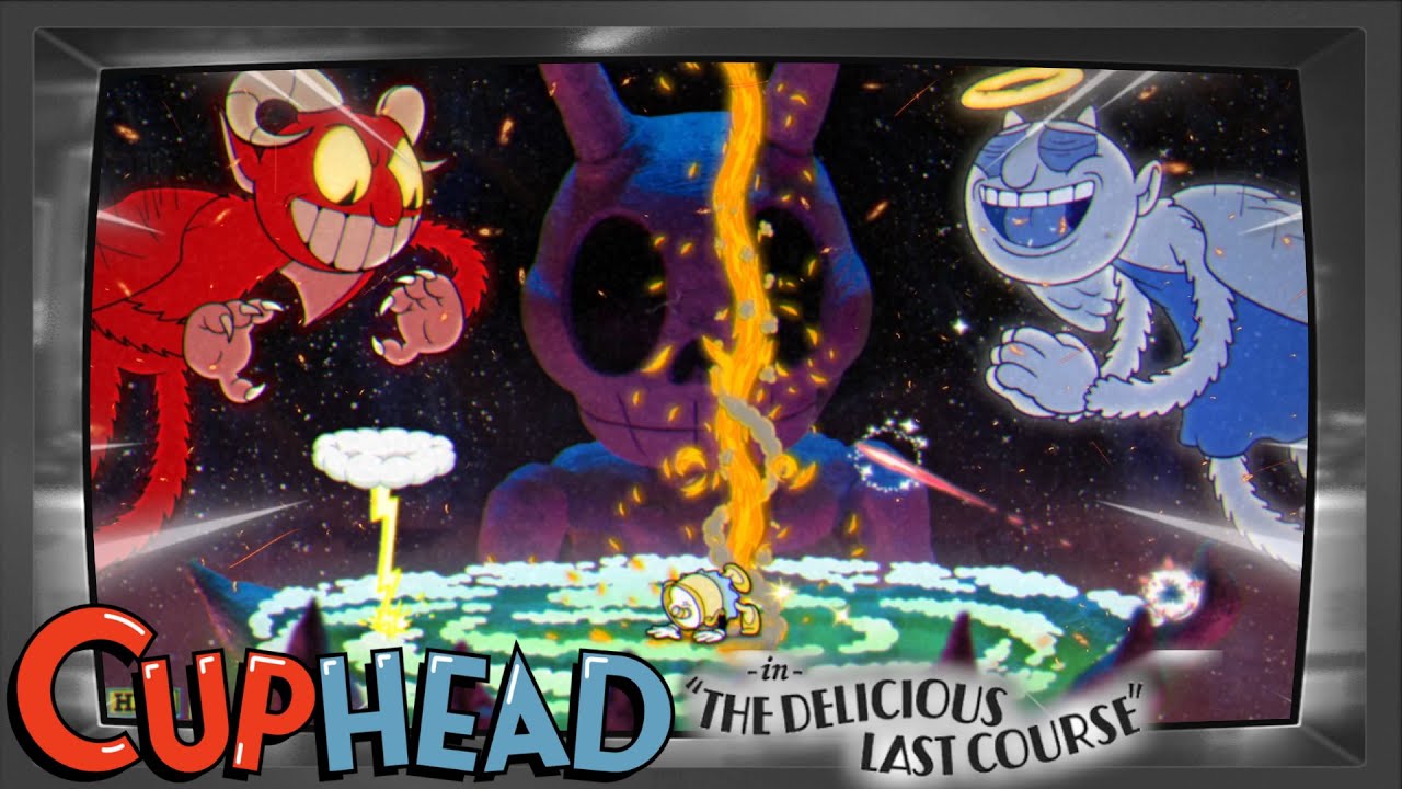 Cuphead DLC - Secret Boss Fight (The Delicious Last Course) - YouTube