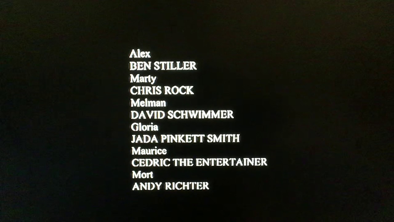 Merry Madagascar end credits - YouTube