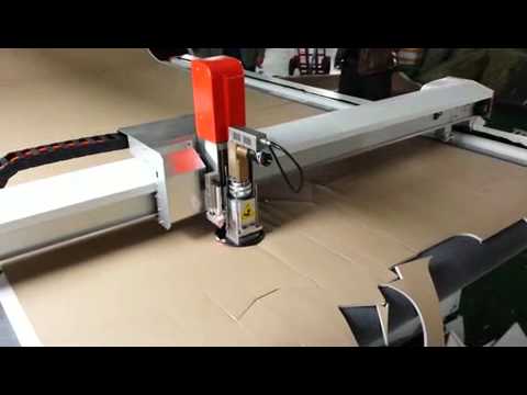 iECHO PU Leather Foam Attached Cutting Machine - YouTube