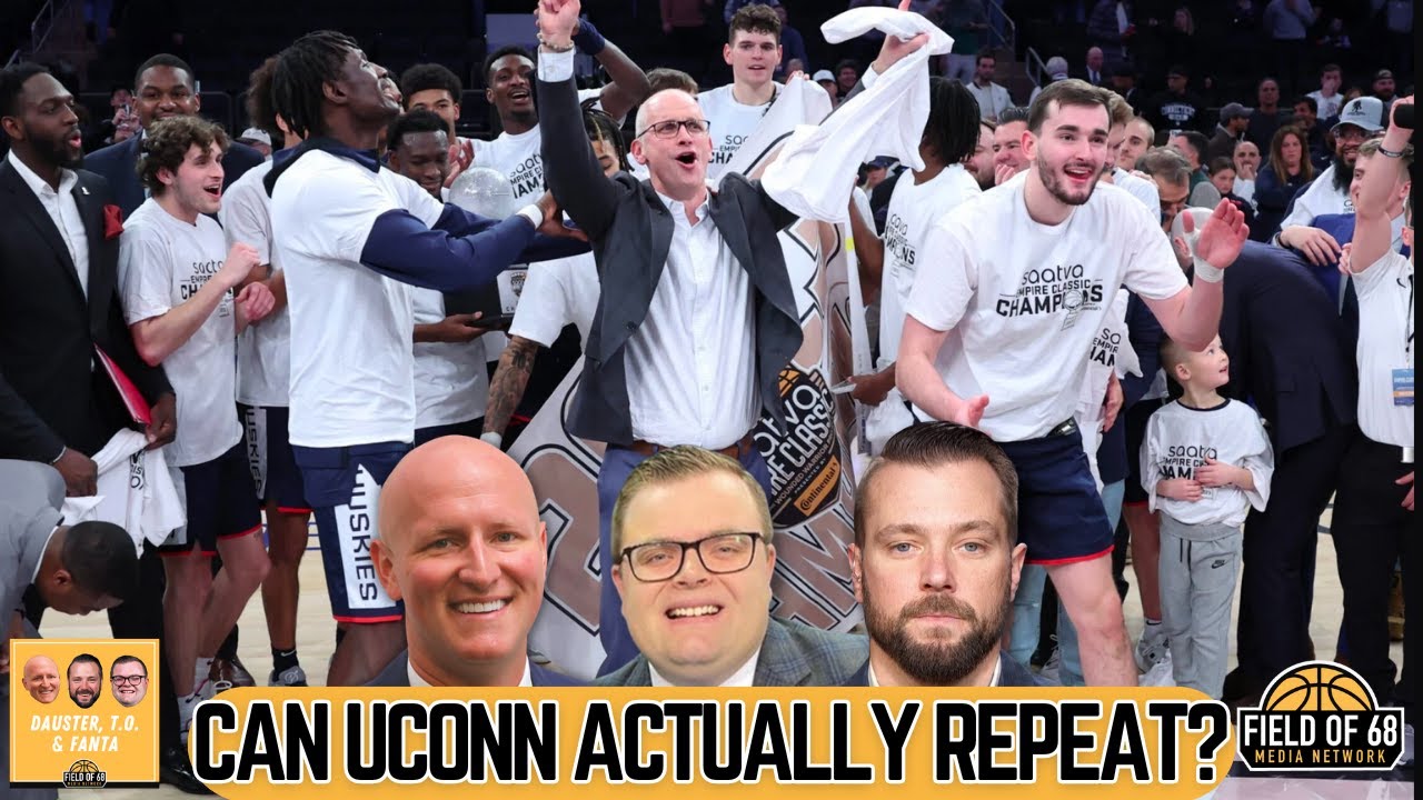 This is why UConn is PERFECTLY set up to repeat as national champions ...