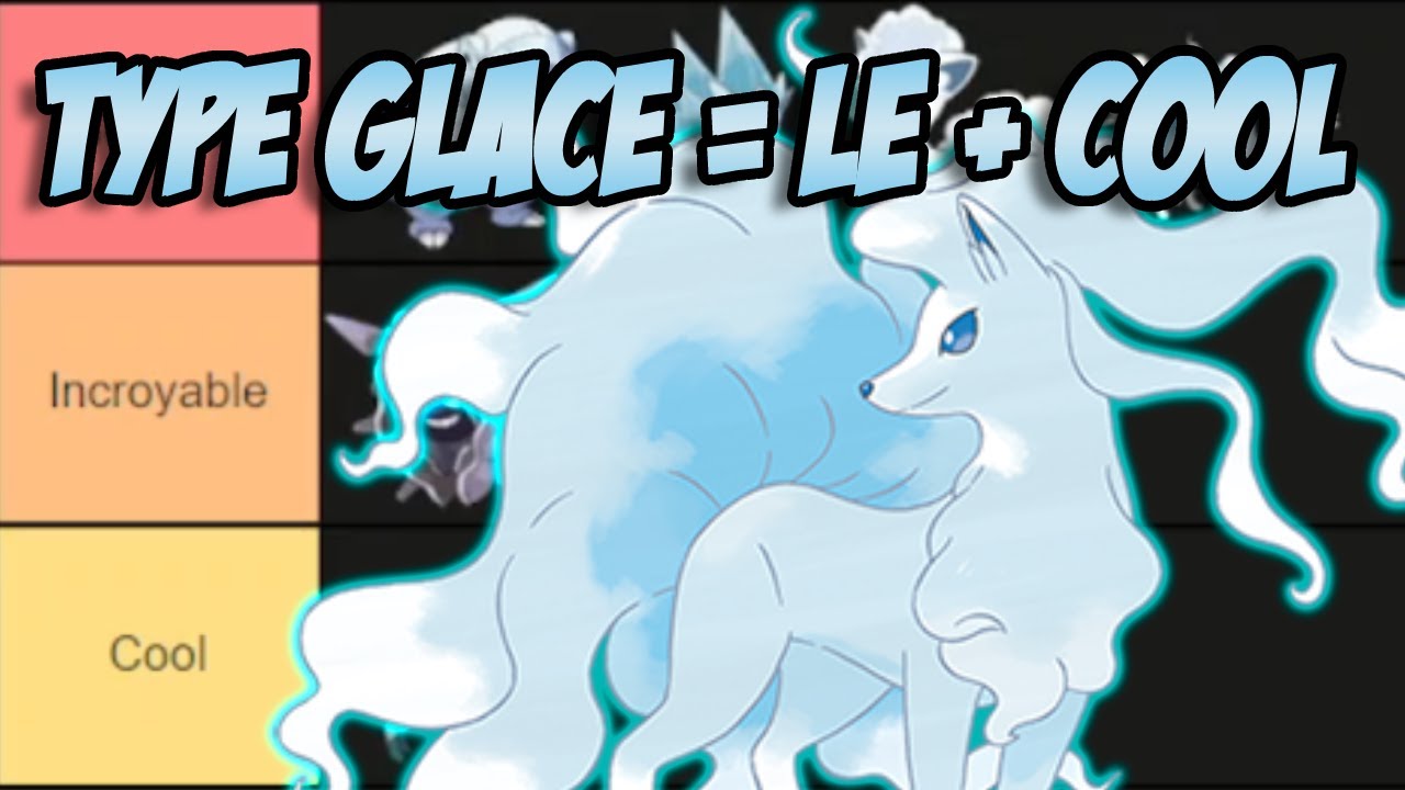 TIER LIST POKÉMON de Type Glace - YouTube