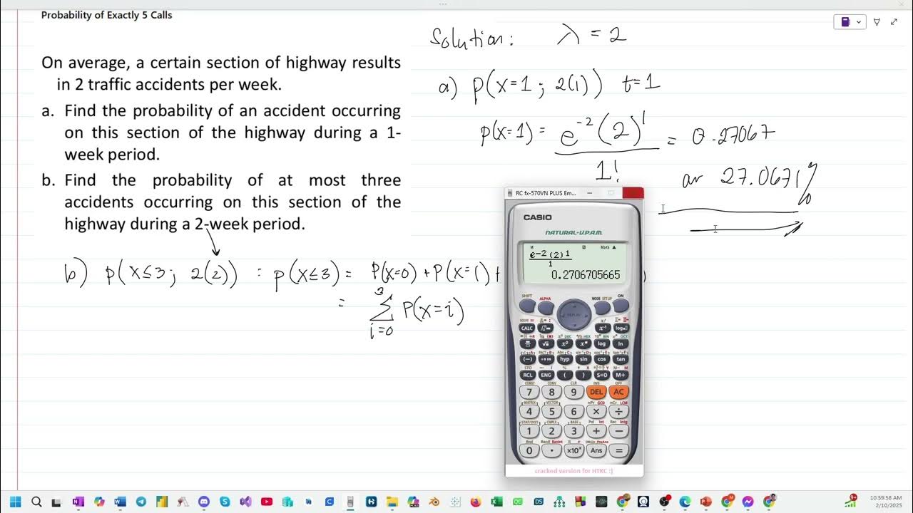 Probability Distribution part 4 Poisson Distribution - YouTube