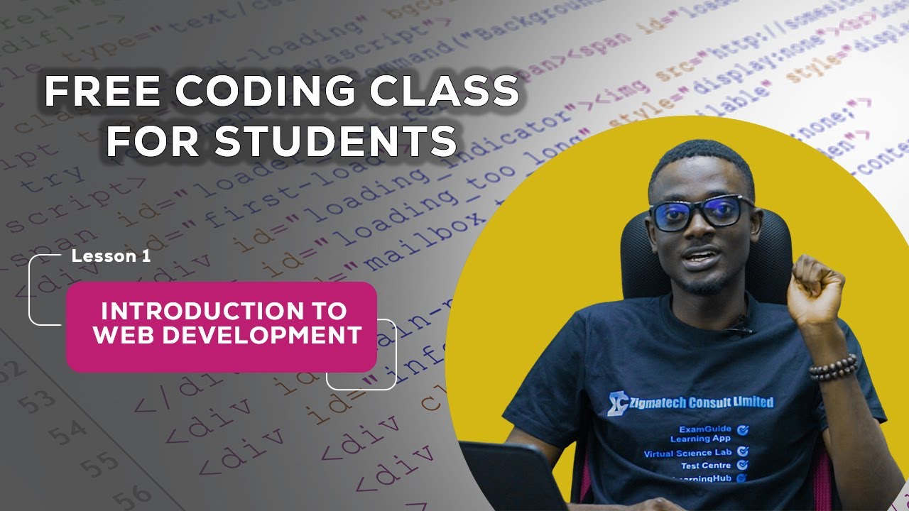 INTRODUCTION TO WEB DEVELOPMENT | Free Web Design Class - YouTube