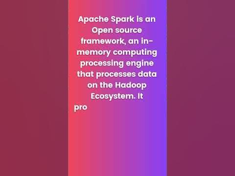 What is Apache Spark ?? #bigtechtalk #apachespark - YouTube