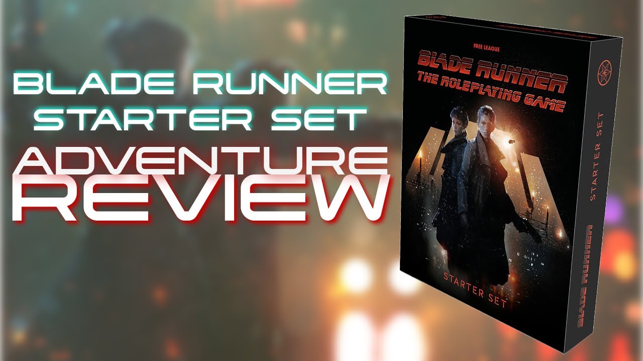 Blade Runner RPG Starter Set from @freeleague adventure review. - YouTube