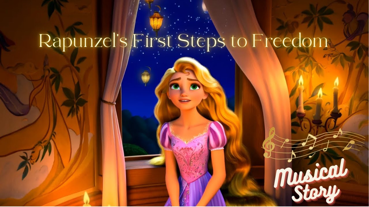 Rapunzel's First Steps to Freedom | A Short Musical Video | 3D High ...