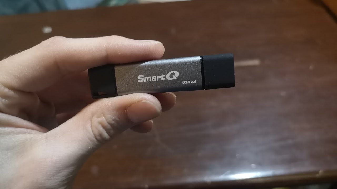 SmartQ SD/Micro SD card reader USB-C adaptor - YouTube