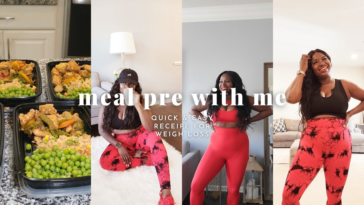 Meal Prep With Me | Quick and Easy Meal Prep for Weight Loss - YouTube