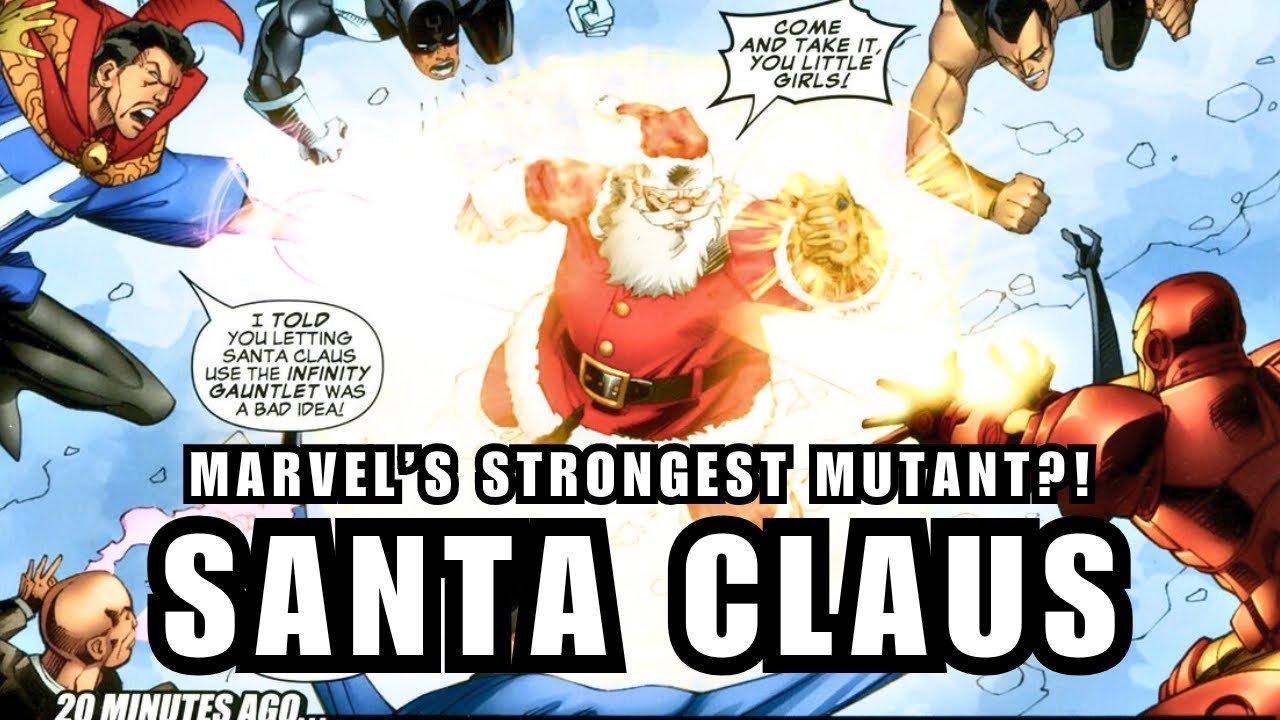The Jolly Side of Marvel Comics: Santa Claus, The Strongest Mutant ...