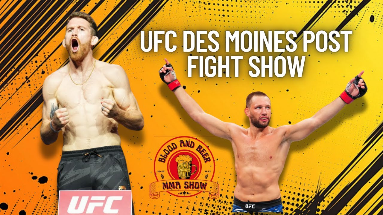 UFC Fight Night Des Moines Post Fight Show - YouTube