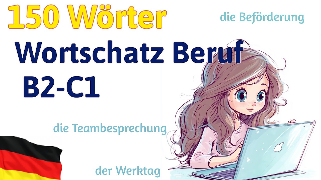 150 Wörter B2-Beruf Wortschatz für die Prüfung - YouTube