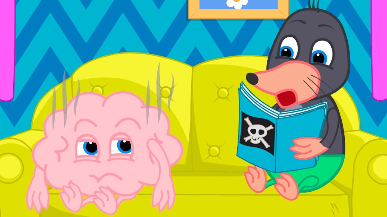 Benny Mole and Friends - Pirate Stories For The Brain Cartoon for Kids ...
