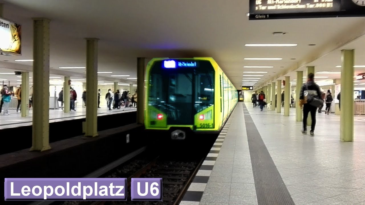 Leopoldplatz U6 : U-Bahn Berlin ( BVG H - F92 ) - YouTube