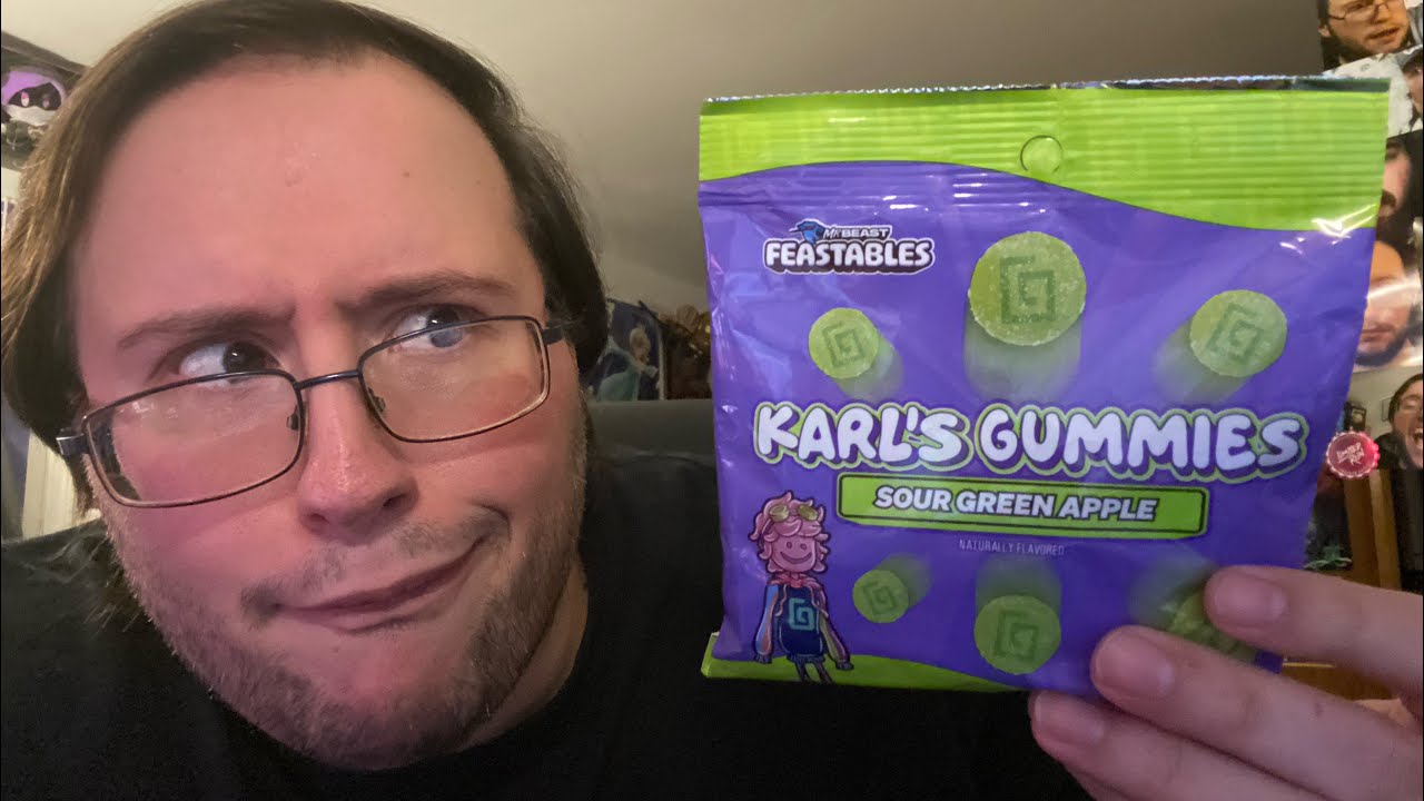 Gor Eats a Food: Karl's Gummies (Mr Beast Feastables) - YouTube