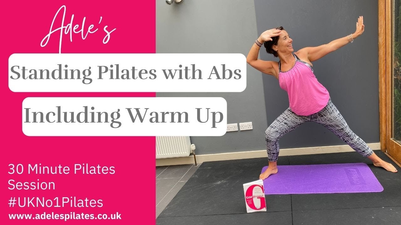 Standing Pilates with Pilates abs workout | With Warm up | UKNo1Pilates ...