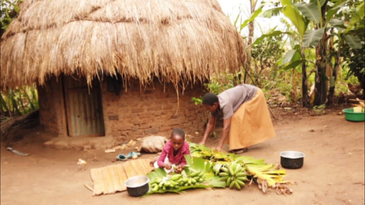 Humble Village Cooking / Rural Lifestyle/Countryside/ Africa Uganda 🇺🇬 ...