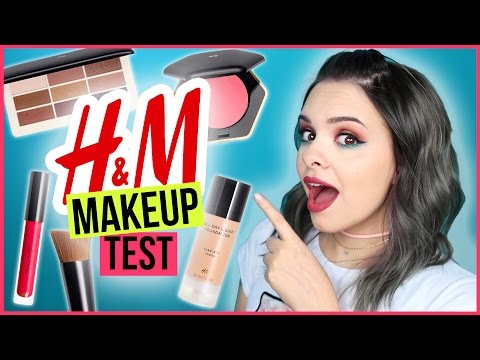 H&M MAKEUP im LIVE TEST! - Full Face Using ONLY H&M Makeup / REVIEW