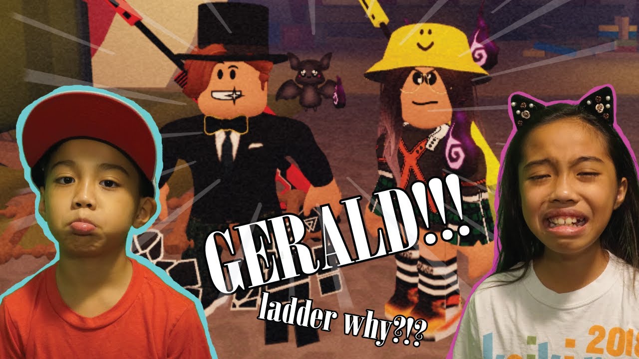 Gerald Chapter 2 ROBLOX Going nuts and ladder crazy! - YouTube