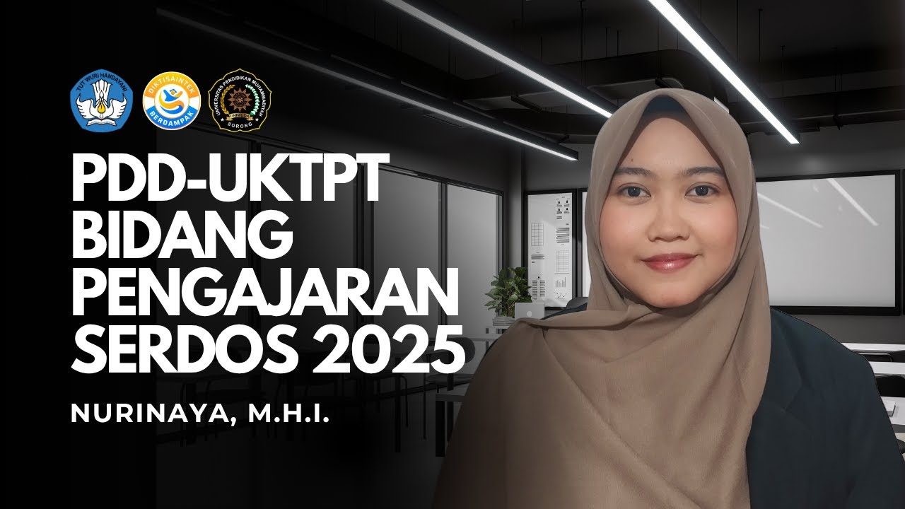Serdos 2025 | PDD-UKTPT Bidang Pengajaran| Nurinaya | MK Pengantar Ilmu Politik - YouTube