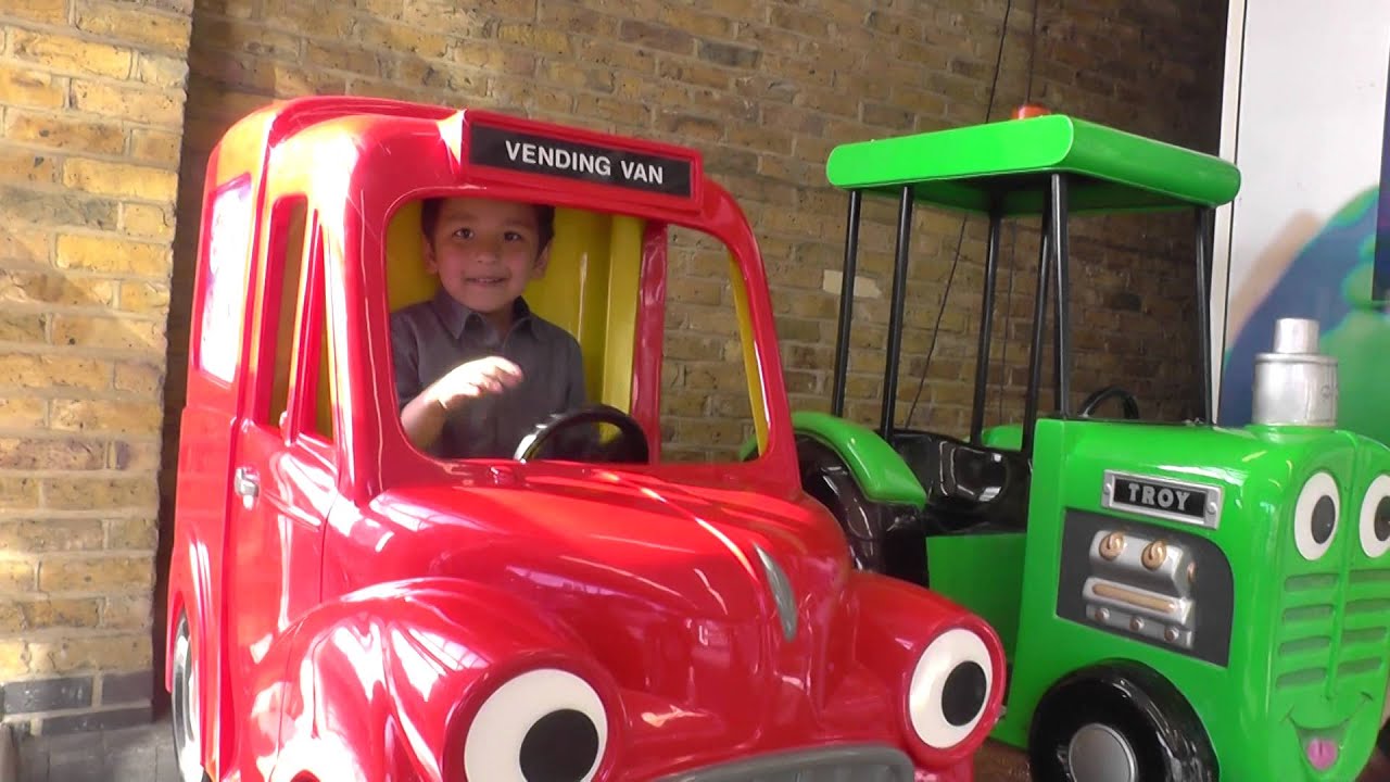 Kids Vending van Unlimited fun Kids Riding car - YouTube