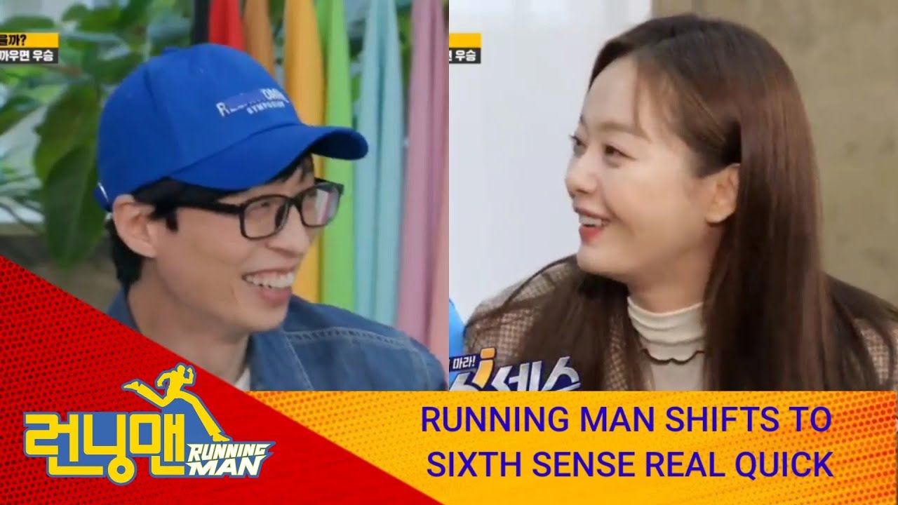 When Running Man shifts to Sixth Sense Real Quick [Running Man Episode ...
