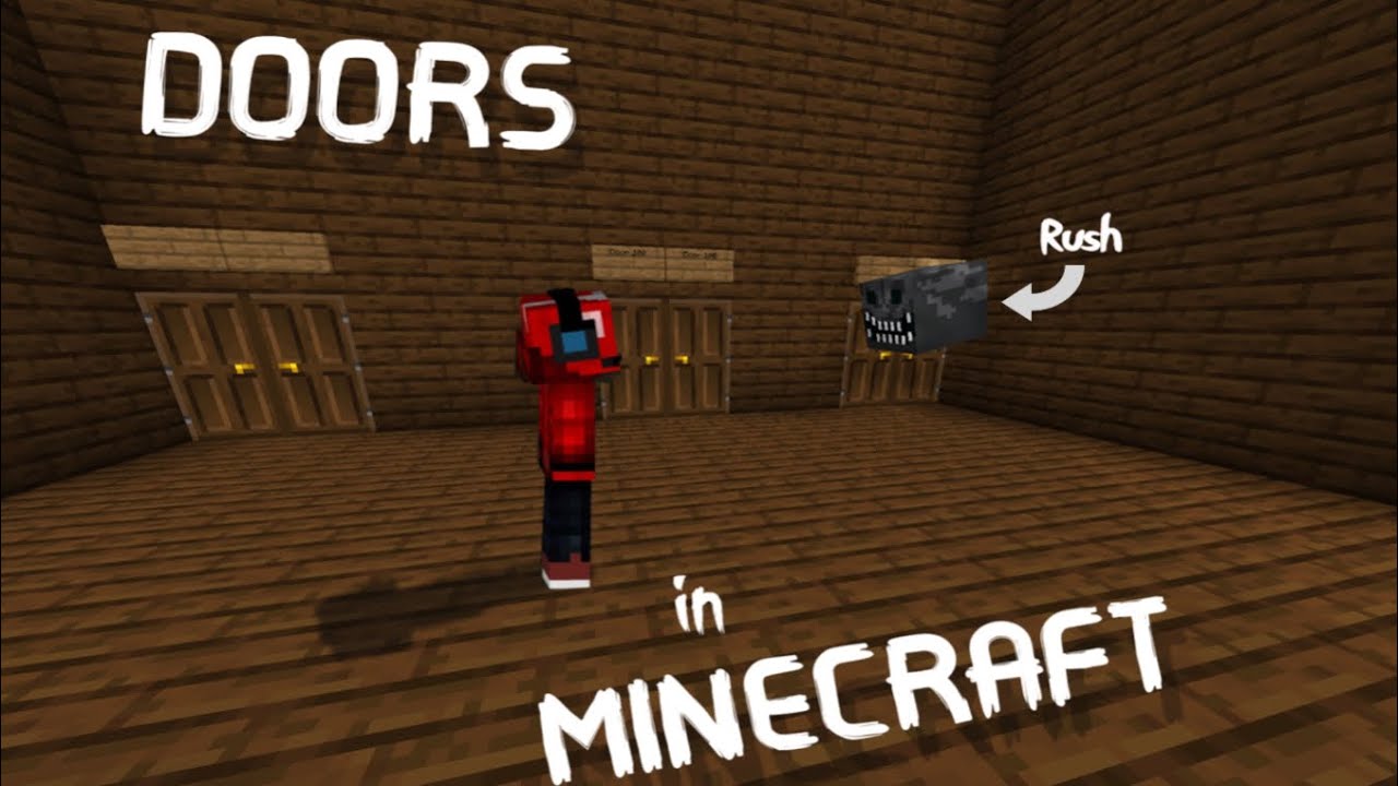 I made Roblox Doors in Minecraft - YouTube