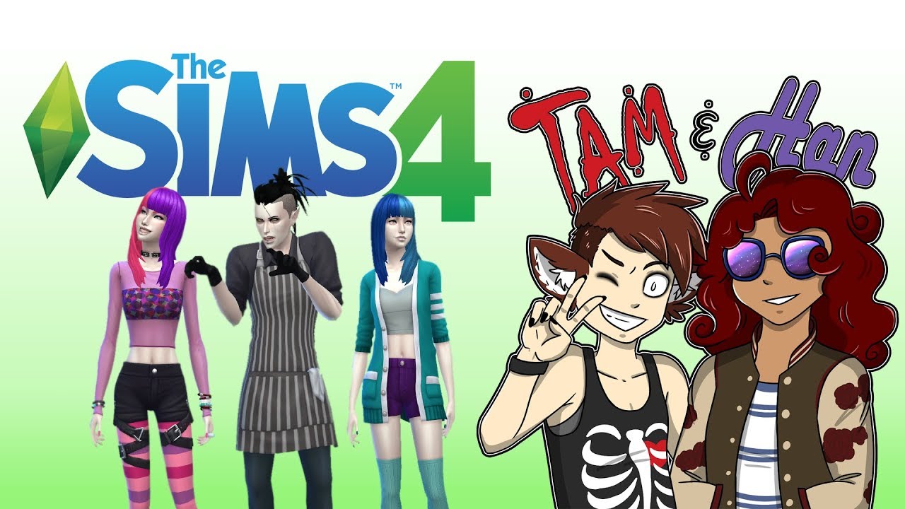 Tam & Han Play the Sims 4 - Part 1 Meet The Freaks (discontinued) - YouTube
