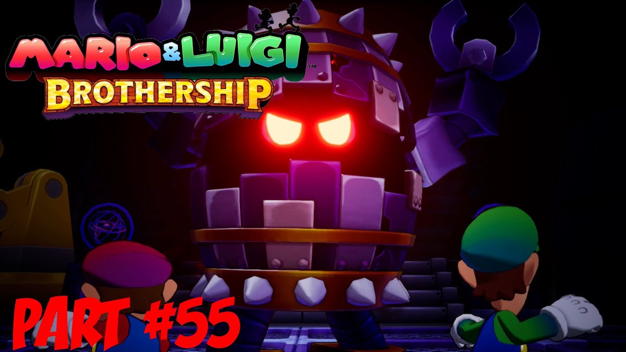 Mario & Luigi: Brothership - Part 55: Glohm Sharpcask Boss Fight! (THIS ...