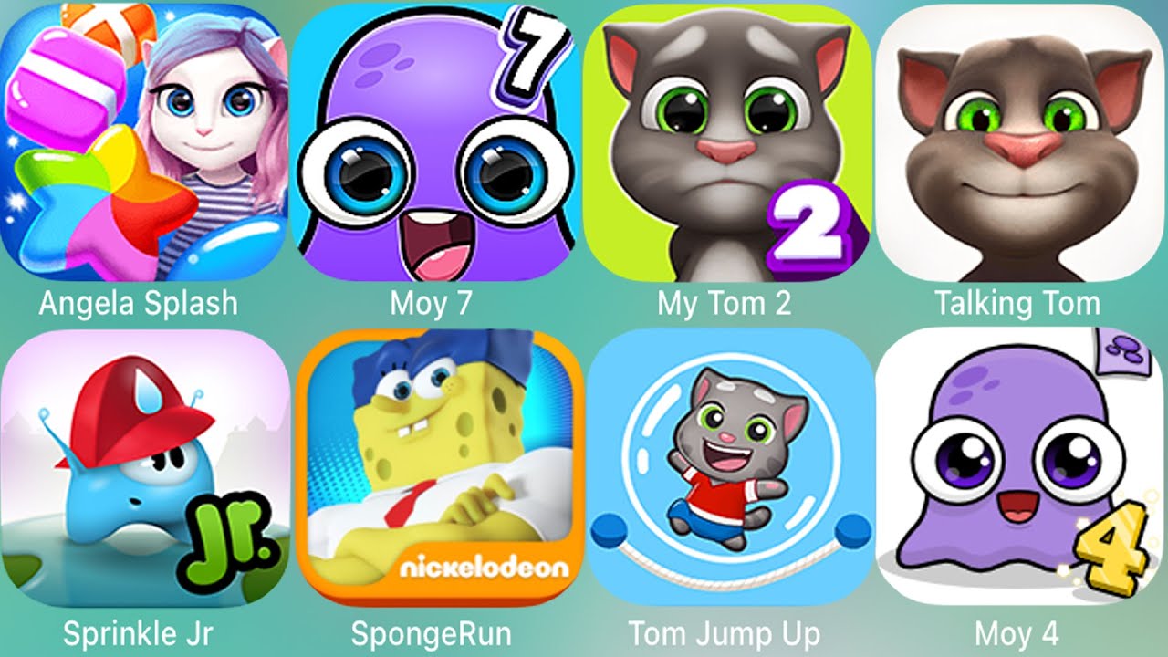 HayDay,My Boo,Meep,Moy Zoo 2,Moy Adventure,Moy 4,My Tom 2,Tom Jump Up ...