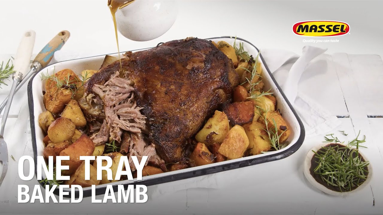 One Tray Baked Lamb Massel Recipe - YouTube