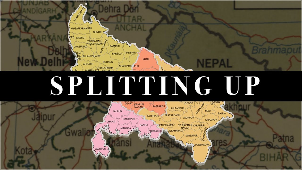 Should UP be divided into four parts? - YouTube
