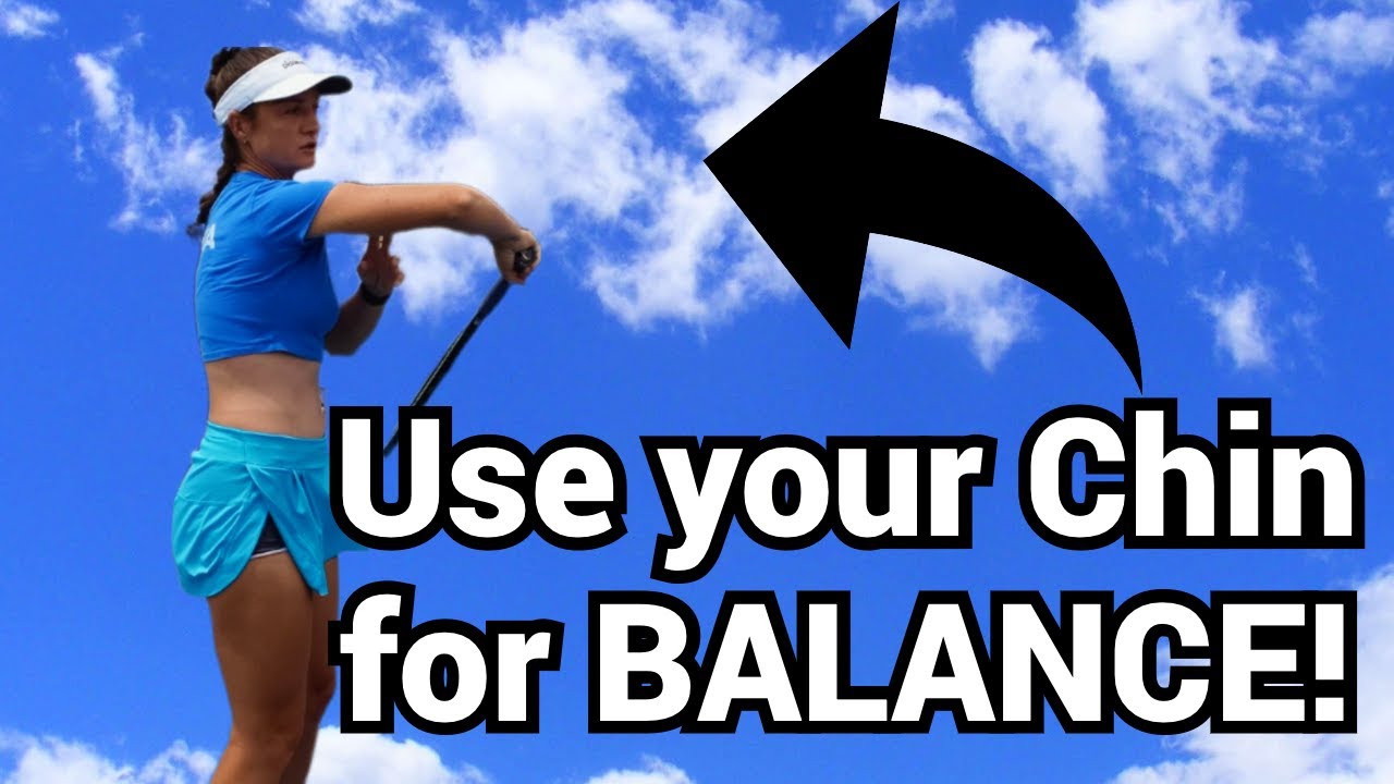 A simple tip to hit balanced tennis shots - YouTube