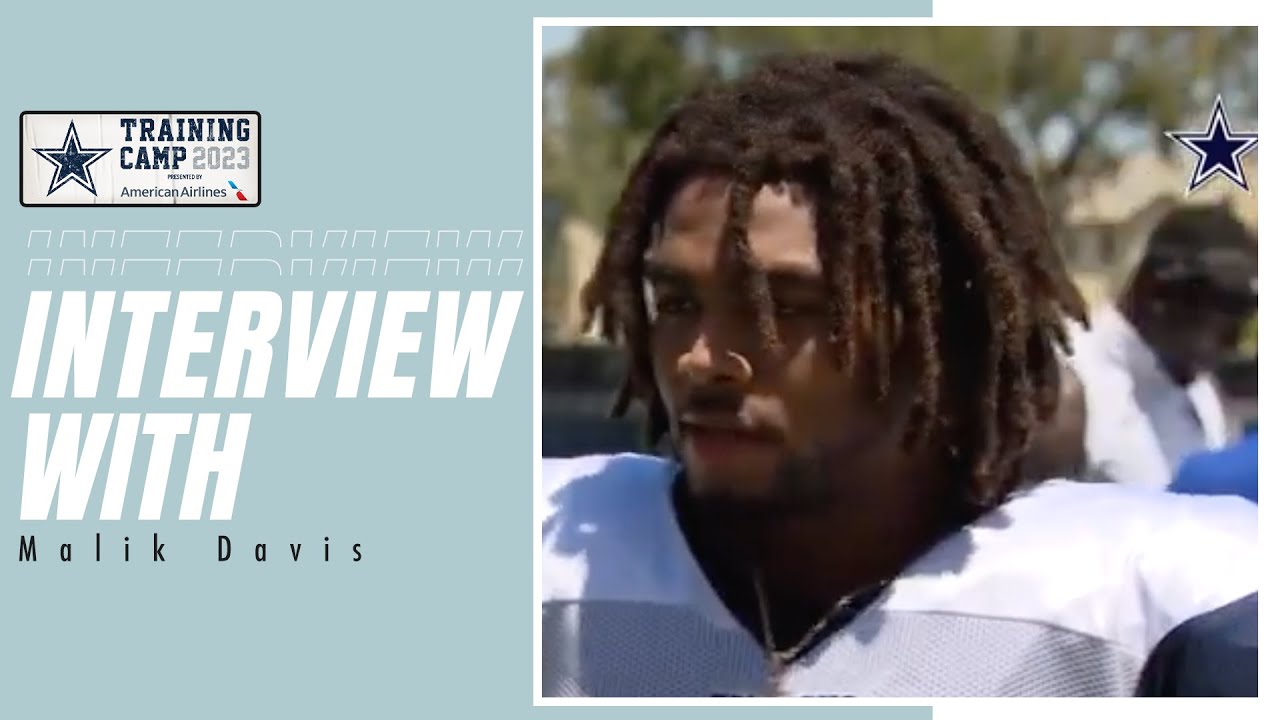 Malik Davis Player Sounds | Dallas Cowboys 2023 - YouTube