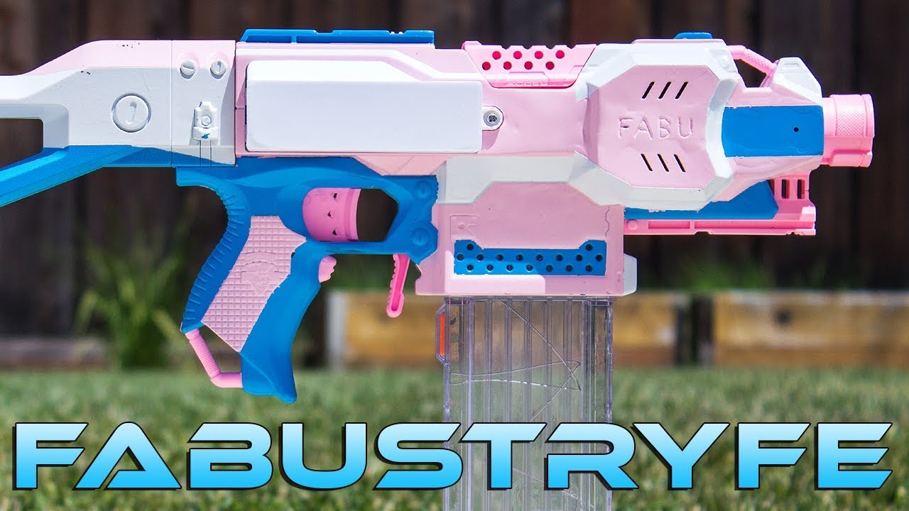 The FabuStryfe V1 | Modded Nerf Stryfe - YouTube