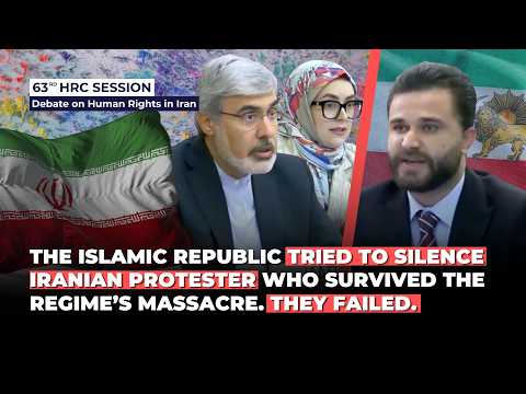 Iranian Massacre Survivor SLAMS Regime to Their Faces at UN (They Tried to Silence Him)