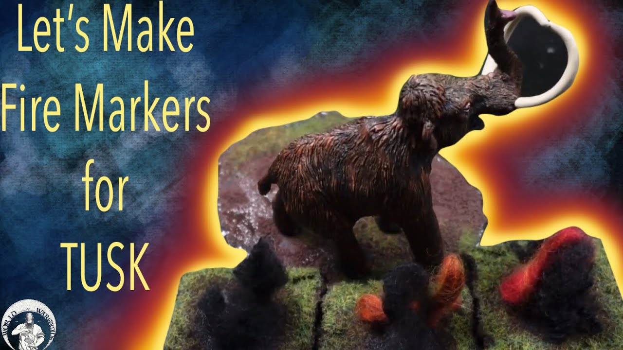 Lets Make Some Fire Markers for Tusk - YouTube
