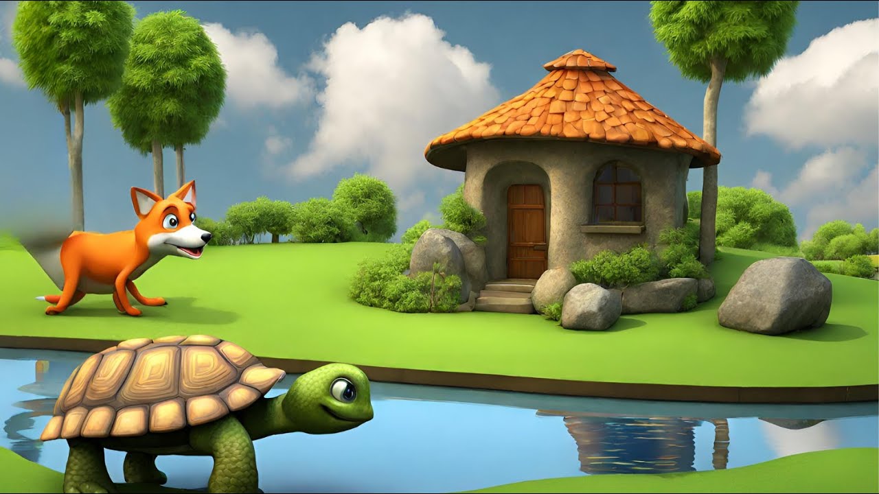 Clever Turtle, English Story For Children, Kids Cartoon Story - YouTube