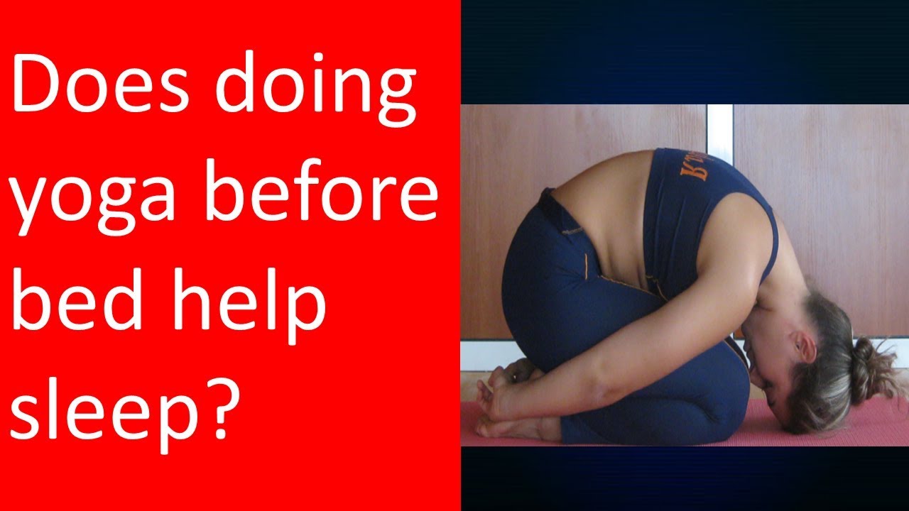 Yoga for deep sleep - YouTube