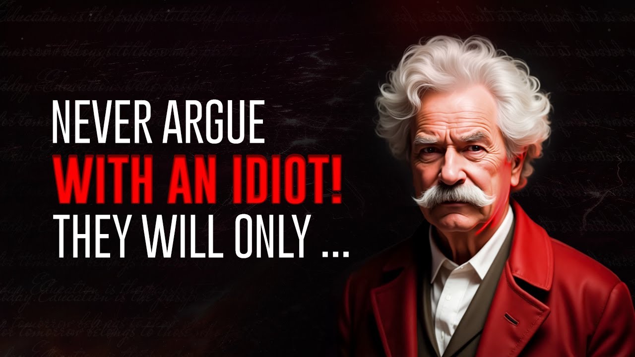 Mark Twain Quotes That are Surprisingly True - YouTube