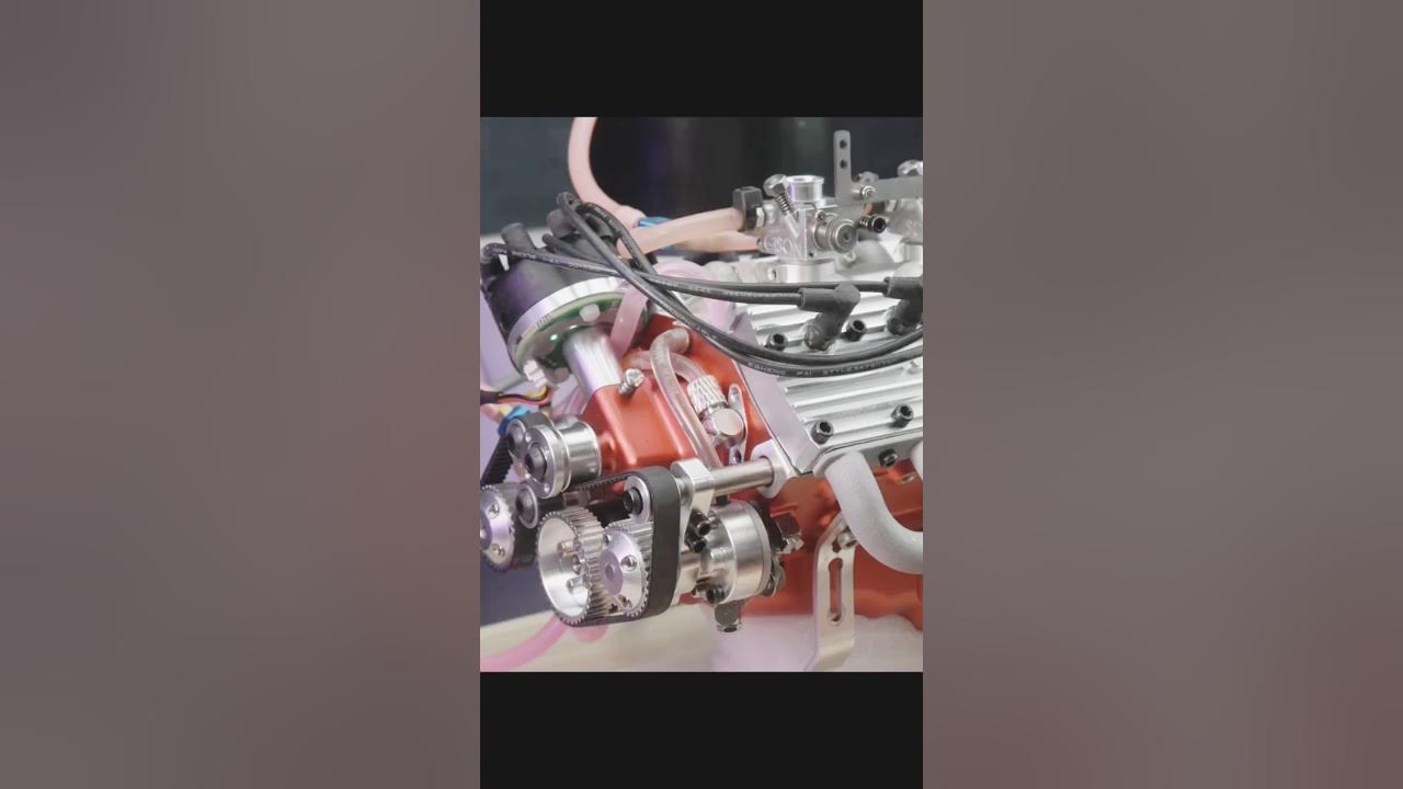 I build REAL V8 engine. Assembly and run.#build - YouTube