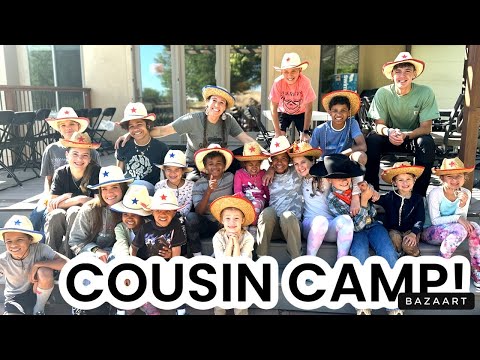 THE GREATEST COUSIN CAMPOUT AND A SURPRISE AT THE END!